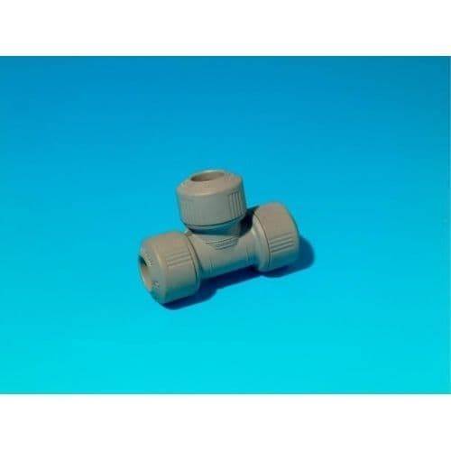 5 x Hepworth Hep2O 15mm equal tees. Hep20 Hep 20 2O plastic push fit ...