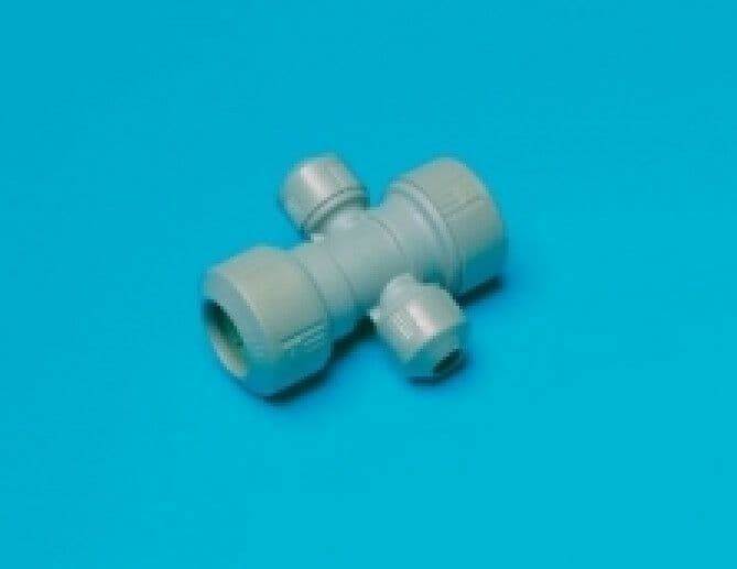 5 x Hepworth Hep2O 22mm x 10mm 2-port socket manifold. Hep20 push fit ...