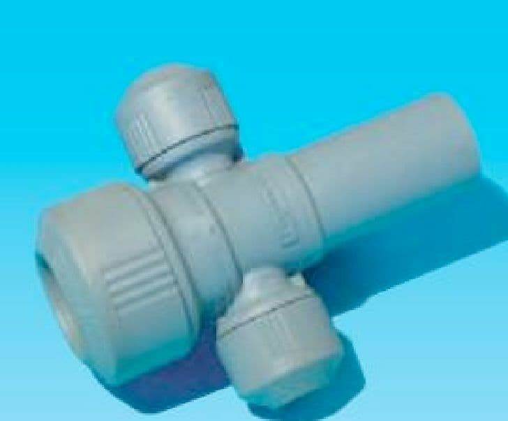 5 x Hepworth Hep2O 22mm x 10mm 2-port spigot manifolds. Hep20 Hep 20 2O ...