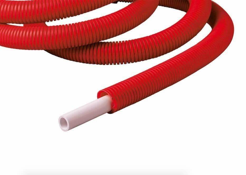 28mm x 25m Wavin Hep2O barrier pipe in pipe red conduit / ducting ...