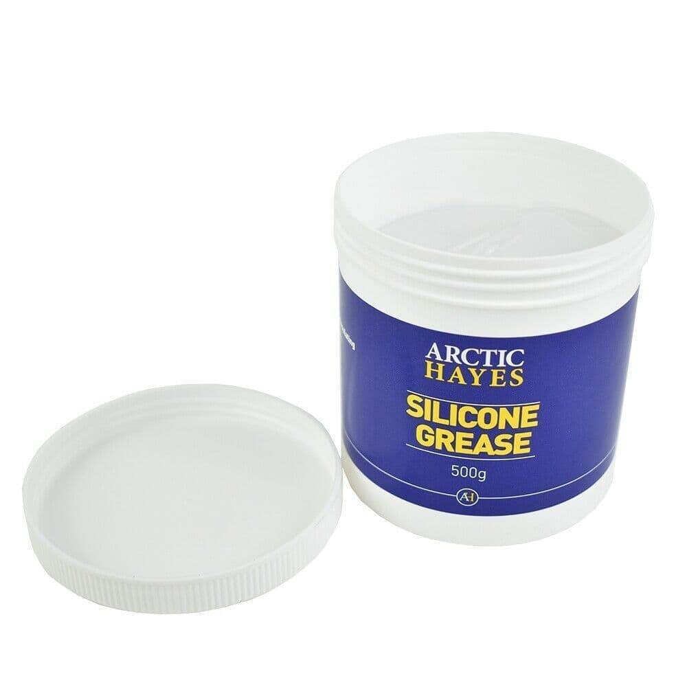 Arctic Hayes silicone grease 500g tub. WRAS approved. Silicon ...