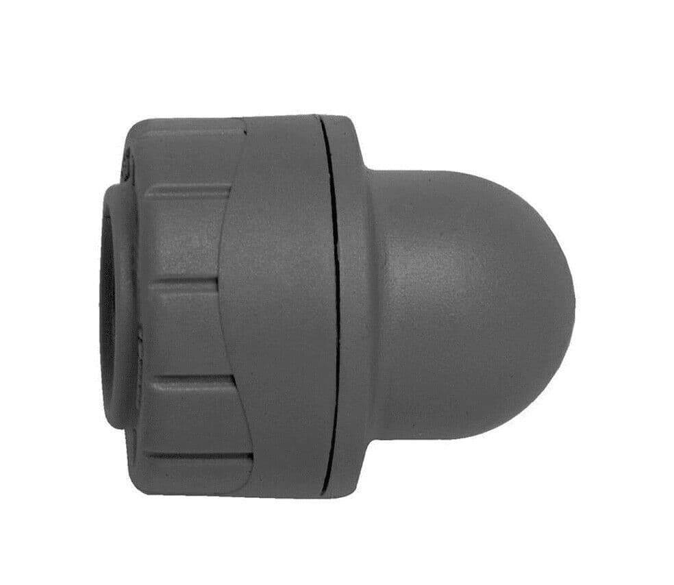 5 x Polyplumb 28mm socket blank ends. Stop end caps. Balnking cap ...