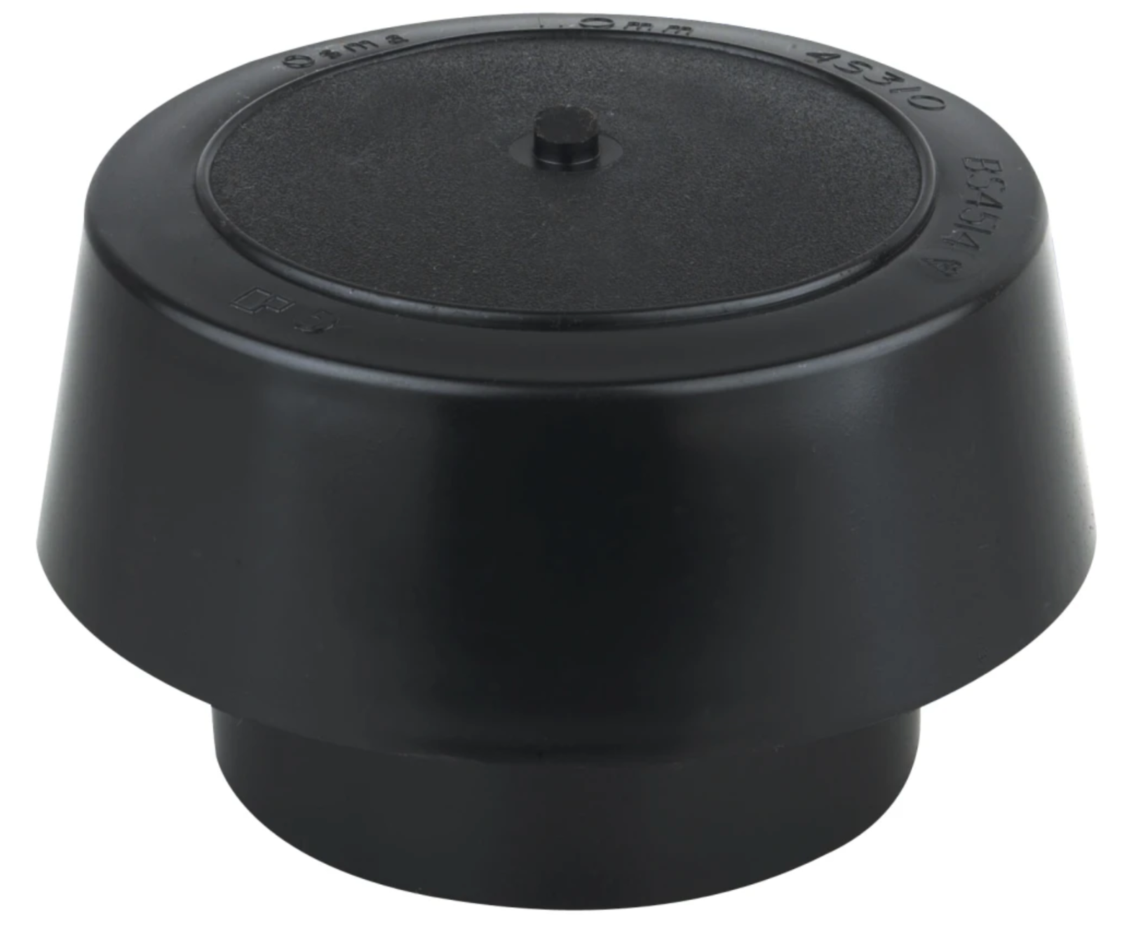Wavin Osma Solvent Weld Vent Cowl 110mm (4”) 4S310B Black - Plumbing Gear
